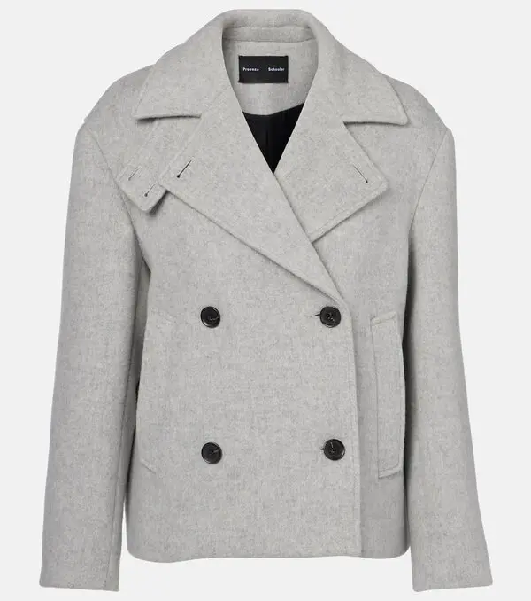 Proenza Schouler Double-breasted Cashmere Coat