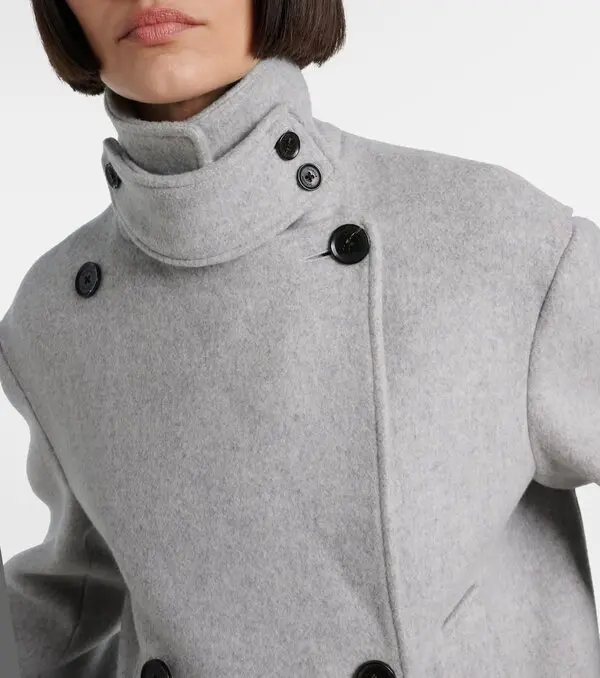Proenza Schouler Double-breasted Cashmere Coat