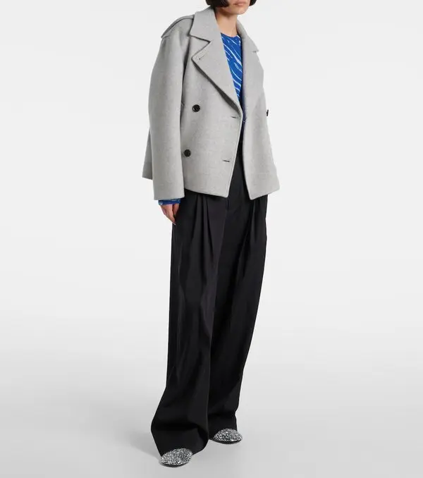 Proenza Schouler Double-breasted Cashmere Coat