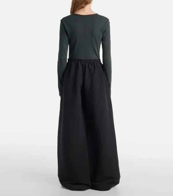 THE ROW Bellana Wide-leg Silk Pants