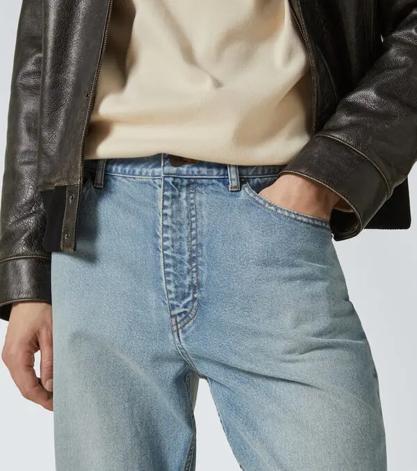 THE ROW Fred Straight Jeans
