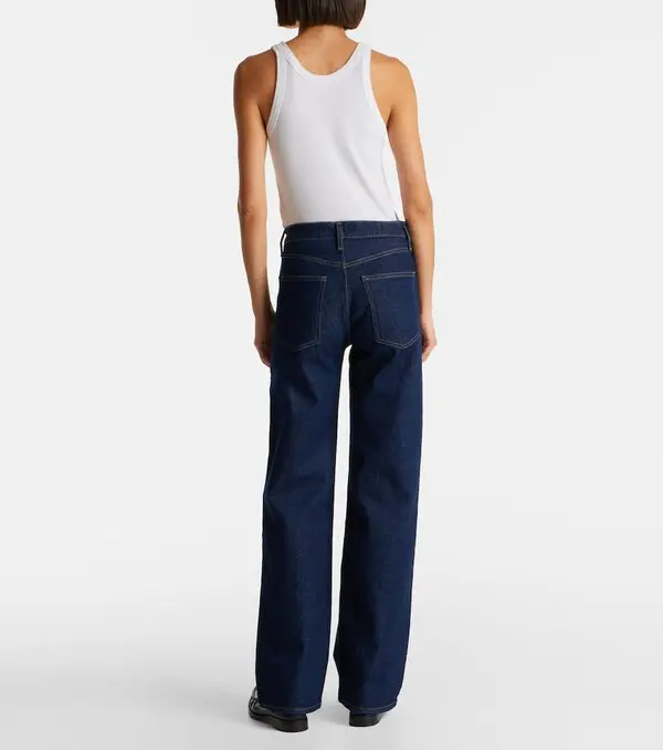 AGOLDE Harper Mid-rise Straight Jeans