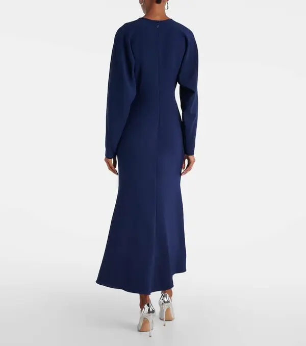 Costarellos Crêpe Maxi Dress