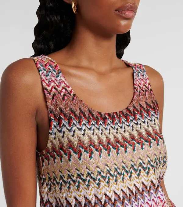 Missoni Zigzag Lamé Top