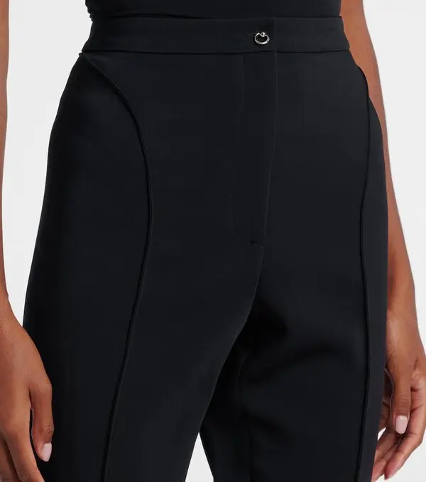 MUGLER High-rise Flared Trousers