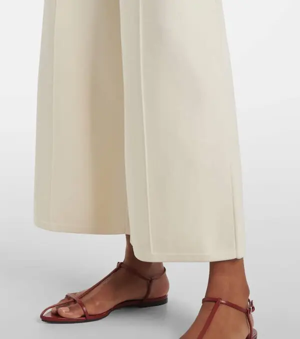 JOSEPH High-rise Wide-leg Pants