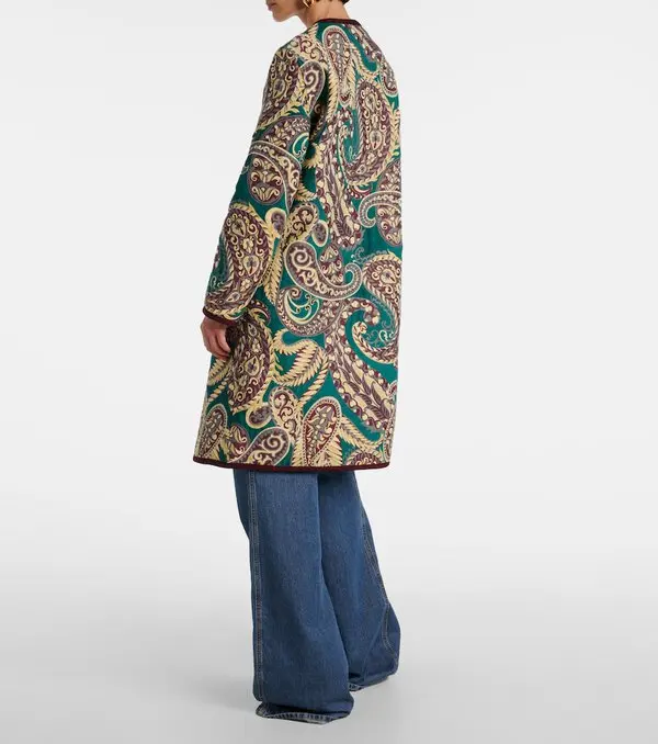 Etro Jacquard Reversible Coat