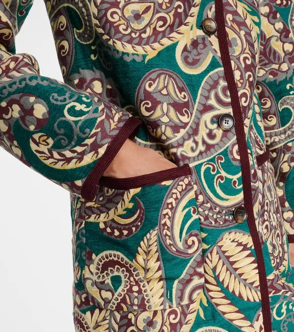 Etro Jacquard Reversible Coat