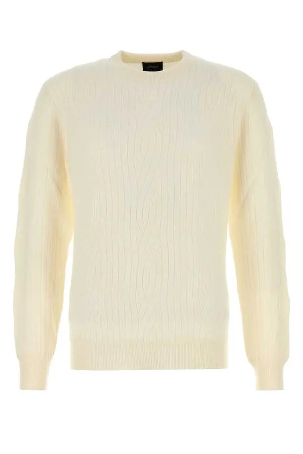 Brioni Knitwear Cardigan - White