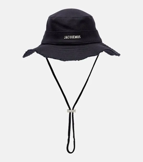 Jacquemus Artichaut Wool-blend Bucket Hat - Blue