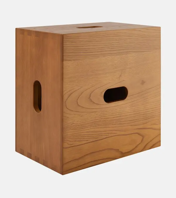 CASSINA Lc14 Cabanon Chestnut Stool Le Corbusier - Brown