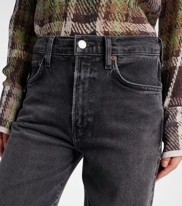 AGOLDE Harper Mid-rise Straight Jeans