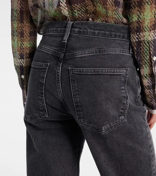 AGOLDE Harper Mid-rise Straight Jeans
