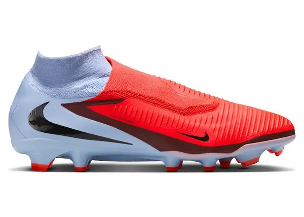 Nike Phantom High Pro Fg Soccer Cleats - Royal Tint/bright Crimson
