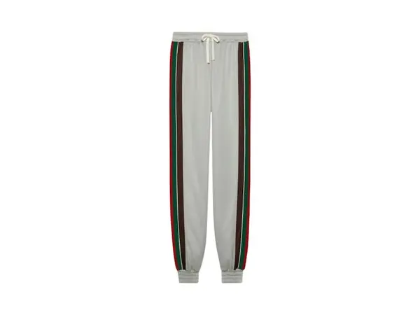 Gucci Technical Jersey Web Trackpants