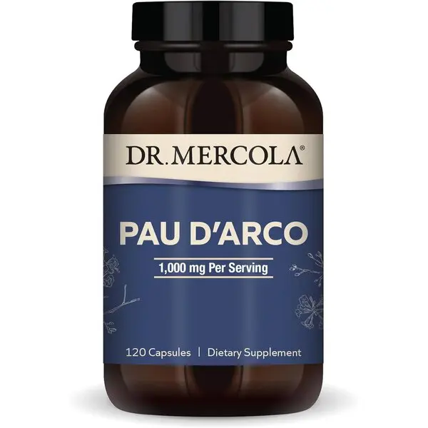 DR. MERCOLA Pau D'arco 120 Capsules - One-color