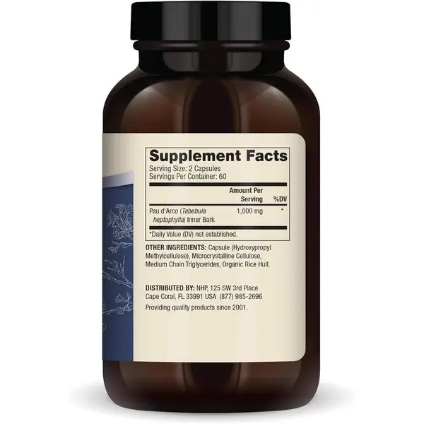 DR. MERCOLA Pau D'arco 120 Capsules