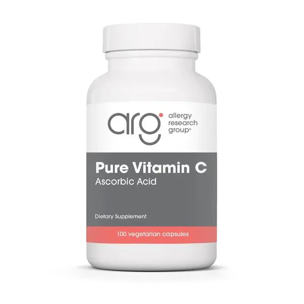 ALLERGY RESEARCH GROUP Pure Vitamin C 100 Capsules - One-color