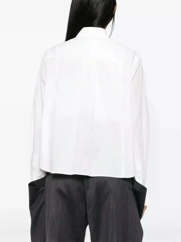 Sacai Cropped Shirt