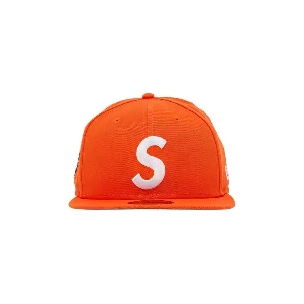 Supreme Screwball S Logo New Era Cap - Orange