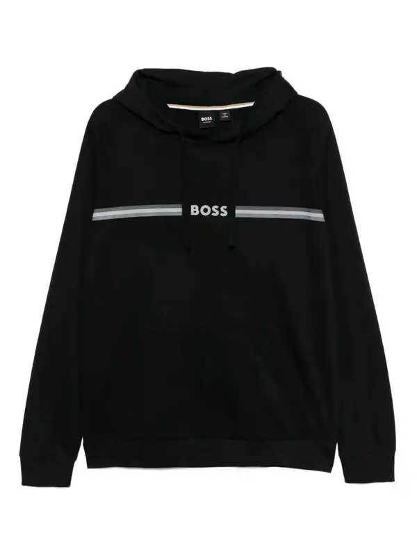 BOSS Logo-printed Hoodie