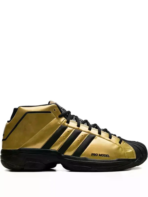 Adidas Pro Model 2g Sneakers - Golden Metallic/core Black