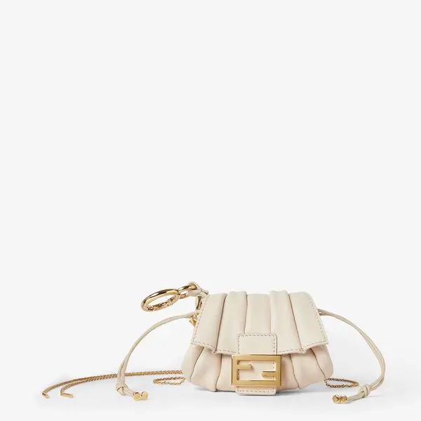 Fendi Mamma Baguette Nano - White