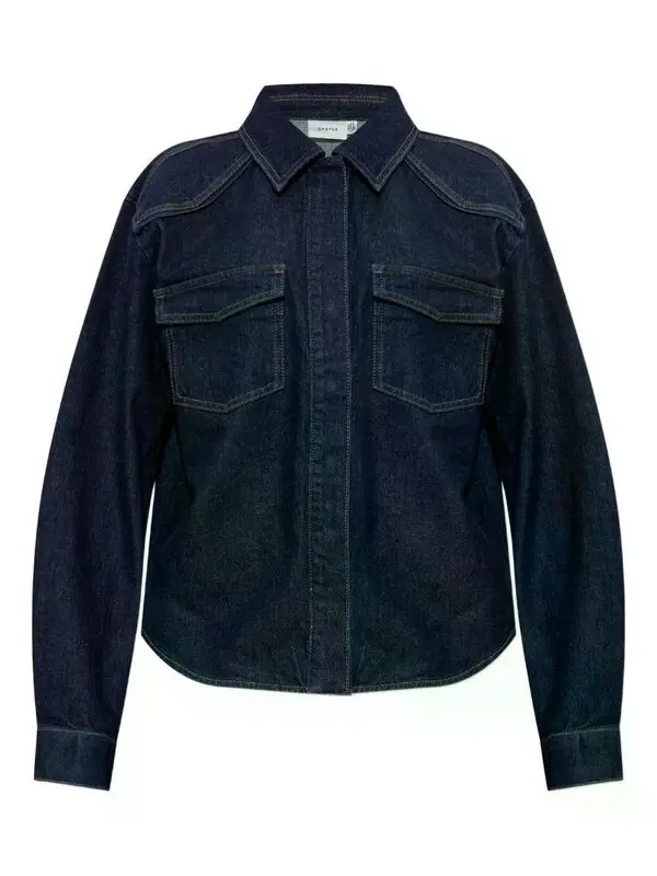 GESTUZ Double-pocket Denim Shirt