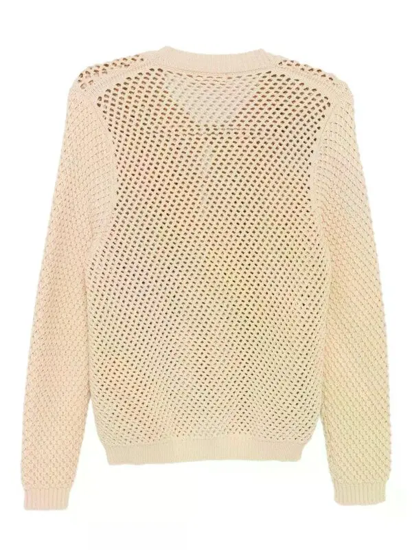 Elie Saab Crochet-knit Cardigan