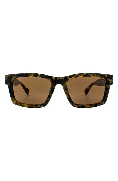 ALLSAINTS Aden 54mm Square Sunglasses - Camo Tort