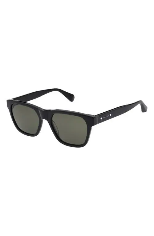 ALLSAINTS Milo 55mm Square Sunglasses - Gloss Black
