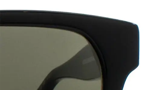 ALLSAINTS Milo 55mm Square Sunglasses - Gloss Black