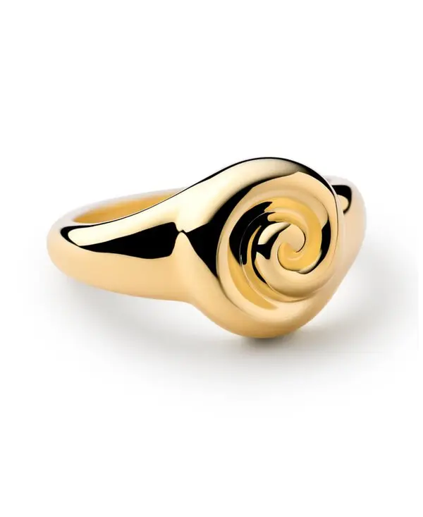 ANA LUISA Ariel Signet Ring