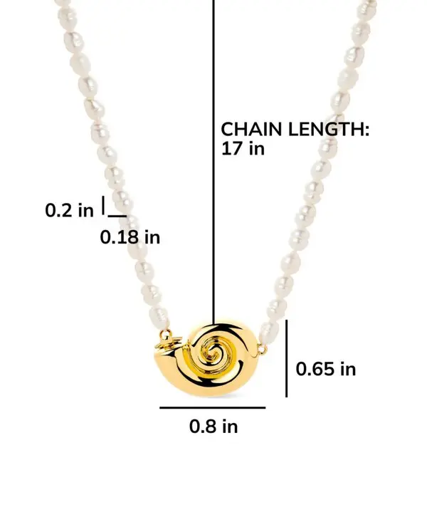 ANA LUISA Adora Shell Necklace
