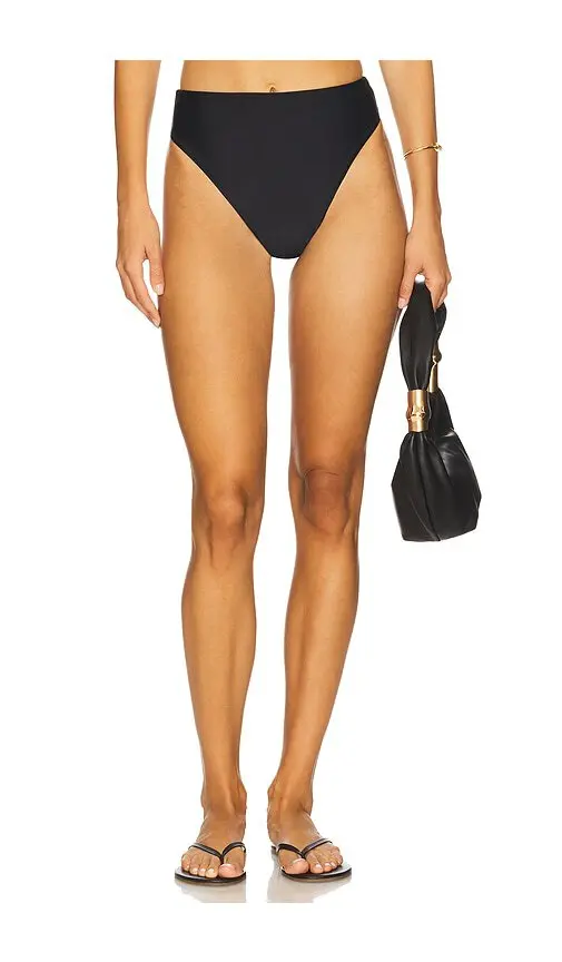 VIX PAULA HERMANNY Gigi Hot Pant Bikini Bottom - Sense Matte Black