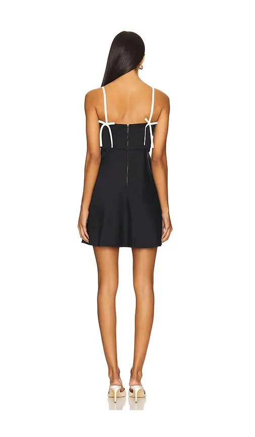 black mini dress babydoll Long Puff Sleeve Babydoll Mini Dress in Black – Sweet Sassafras Boutique