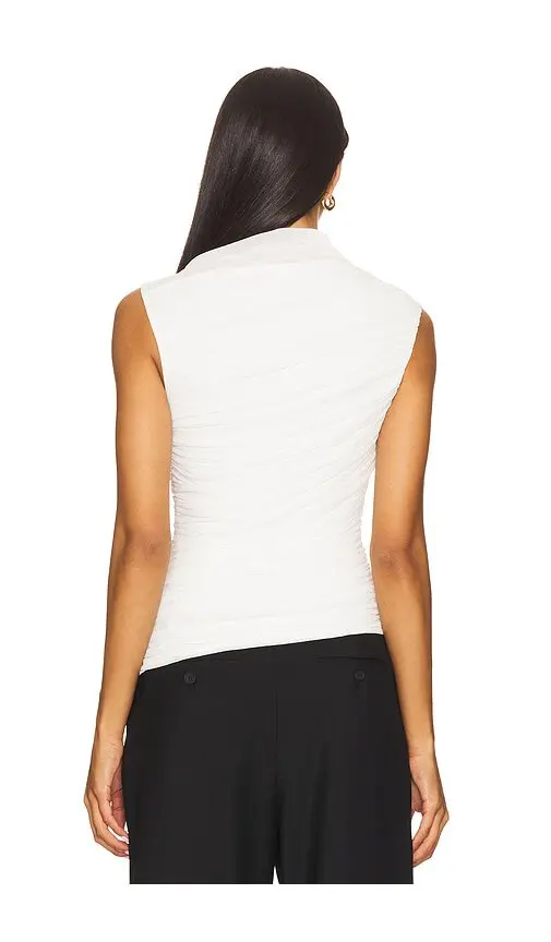 NICHOLAS Callie Asymmetrical Ruched Top