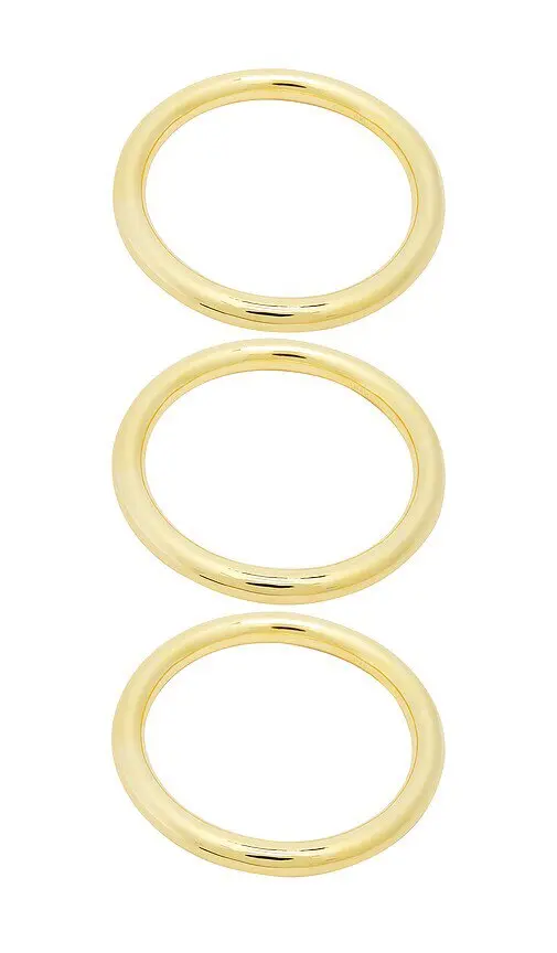 Eddie Borgo Cylinder Bangle Set