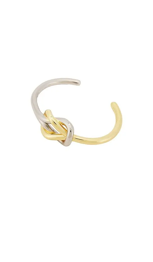 Eddie Borgo Slipknot Cuff - Gold & Silver