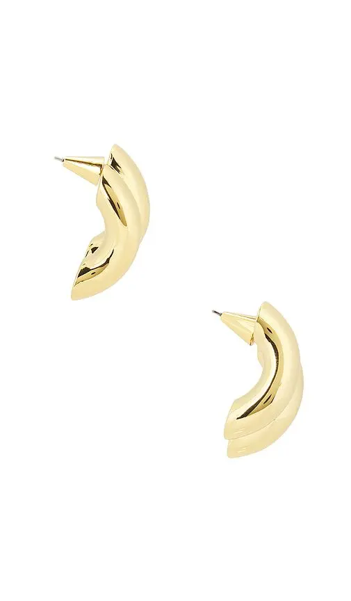 Eddie Borgo Torsade Stud Earrings