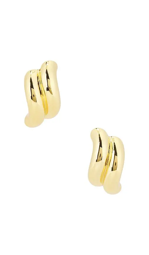 Eddie Borgo Torsade Stud Earrings