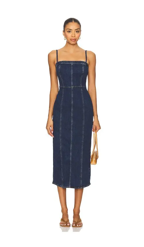 LEVI'S Seamed Bustier Dress