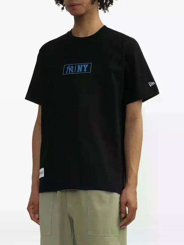 New Era Lettering-print Graphic T-shirt