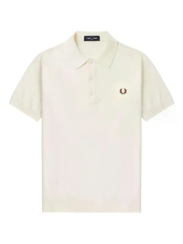 Fred Perry Embroidered Laurel-wreath Polo Shirt