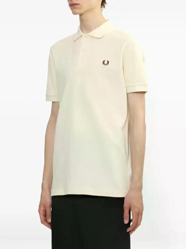 Fred Perry Embroidered Laurel-wreath Polo Shirt