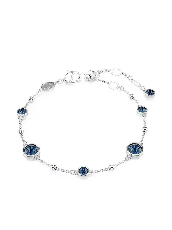 SWAROVSKI Imber Crystal-embellished Beaded Bracelet - Silver