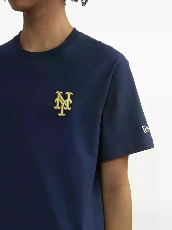 New Era Logo-embroidery T-shirt