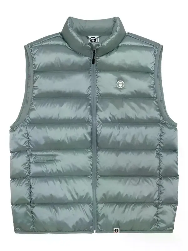 AAPE BY *A BATHING APE® Logo-patch Quilted Gilet