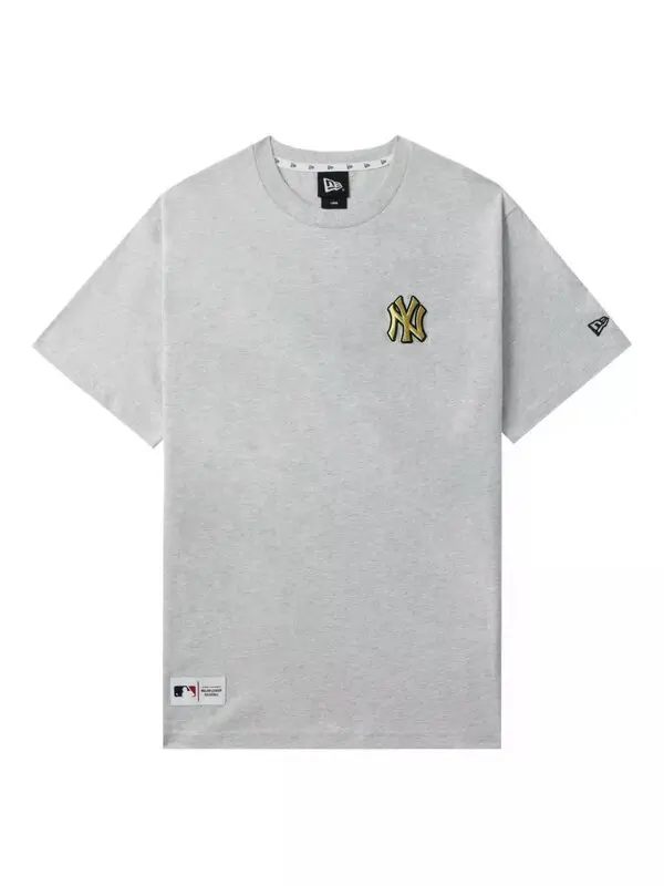 New Era Embroidered-logo T-shirt