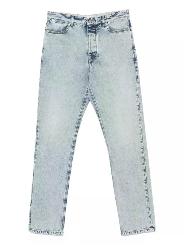 JIL SANDER Logo-patch Cotton Jeans